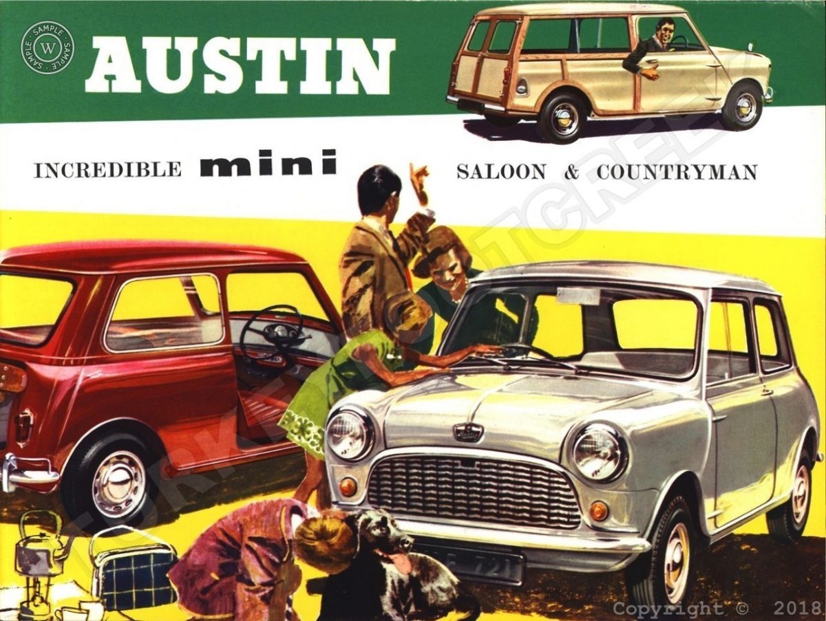 austin mini ad - American Ikons