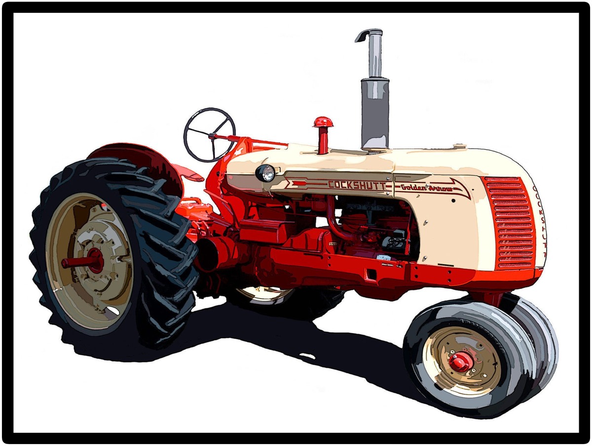 Cockshutt Tractors Golden Arrow Model Collectible Metal Sign - American ...
