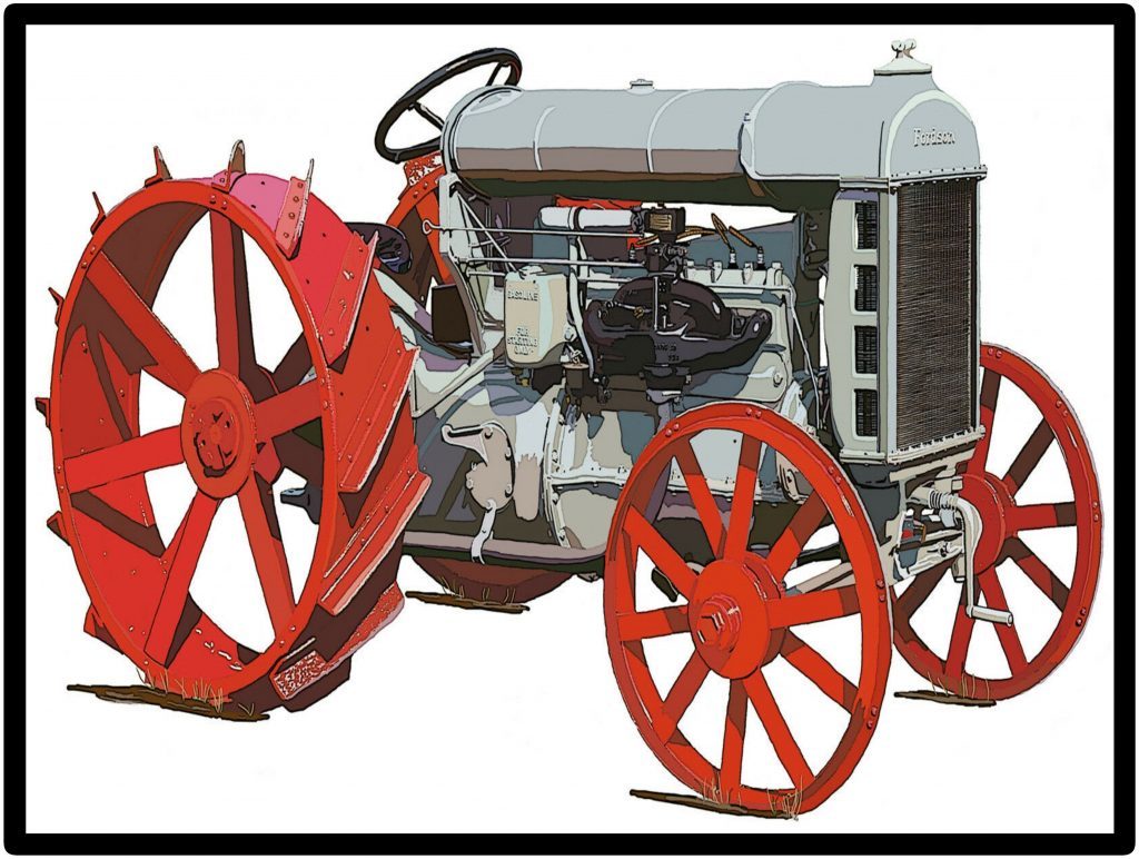 Fordson Tractors Model F Collectible New Metal Sign - American Ikons