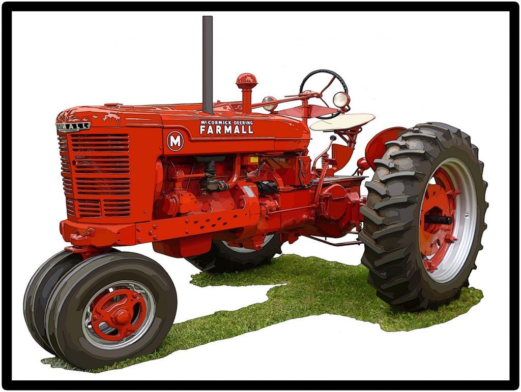 International Harvester Farmall Tractors Model M Collectible New Metal ...