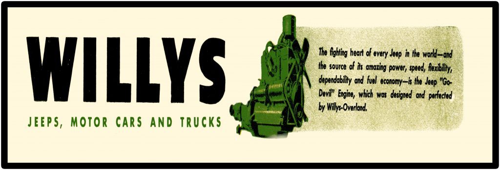 Willys Jeeps & Trucks Marquee Style New Metal Sign - American Ikons