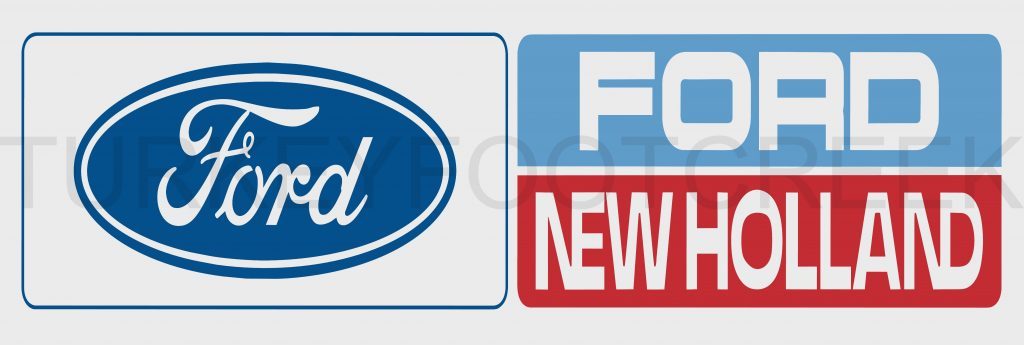 Ford New Holland Tractors Collectible New Metal Sign - American Ikons