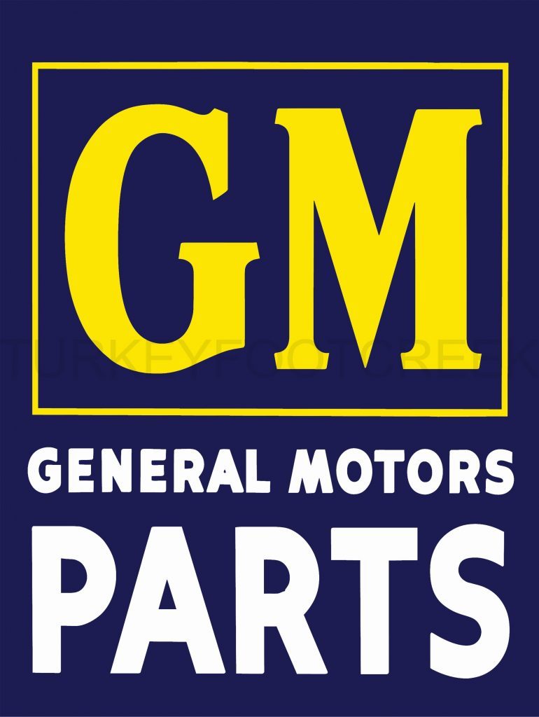 Vintage Look General Motors Parts Collectible New Metal Sign - American ...