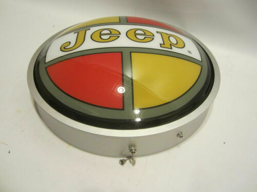 Kaiser Jeep Era New Jeep LED Backlit Collectible Hanging Sign ...