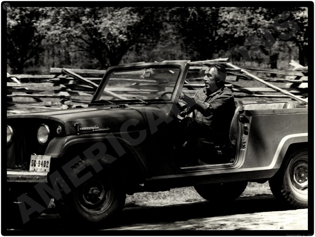 Jeep Collectible New Metal Sign: Jeepster Commando, Anthony Quinn ...