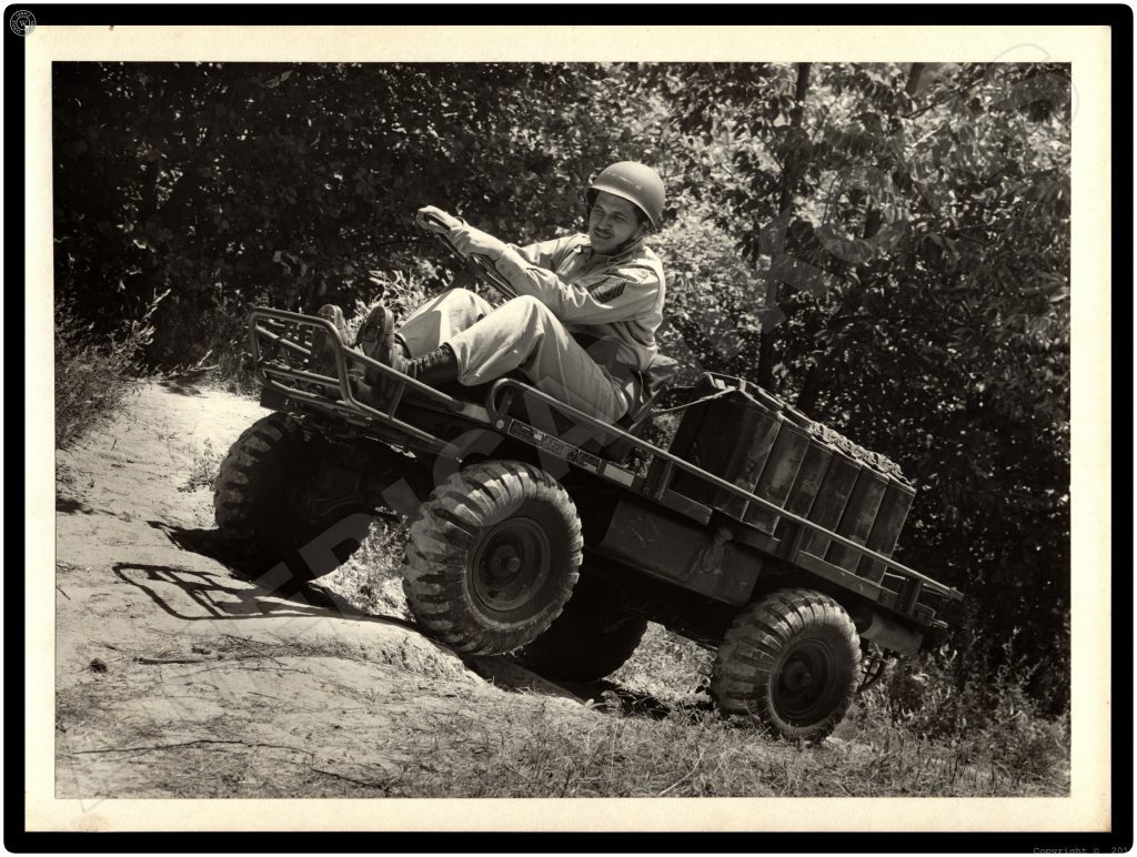 Willys Jeep Collectible New Metal Sign: Willys Mule on Test Run ...