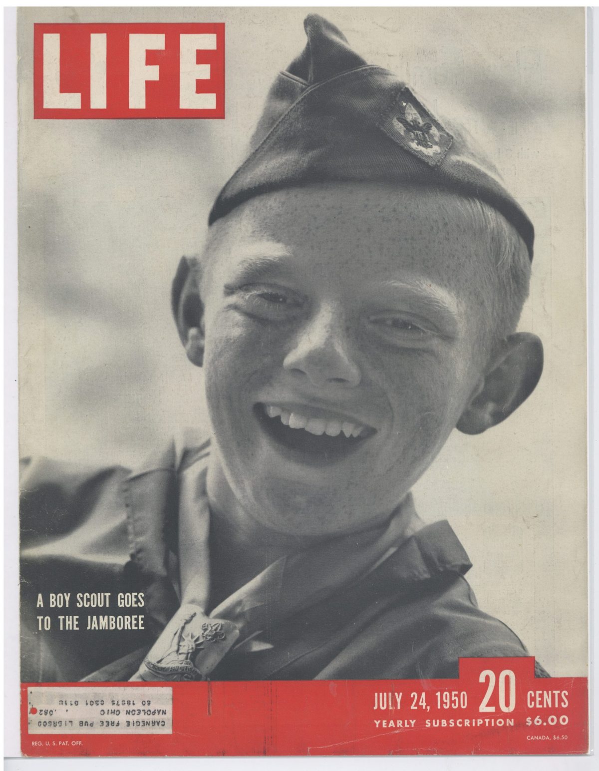 1950 Boy Scouts of America Jamboree Collectible Life Magazine Cover ...