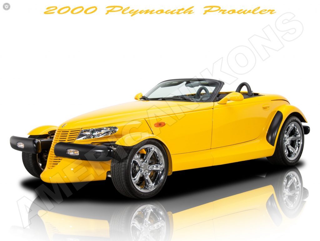2000 Plymouth Prowler Collectible Metal Sign - American Ikons