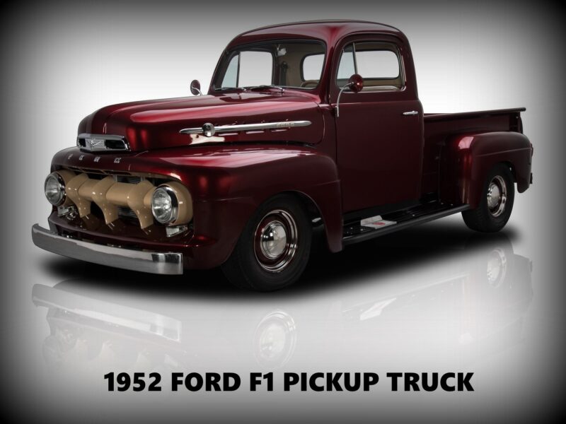 1952 Ford F1 Pickup Truck Collectible Metal Sign - American Ikons