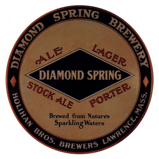 Diamond Spring Brewery Collectible NEW Metal Beer Sign: Lawrence ...
