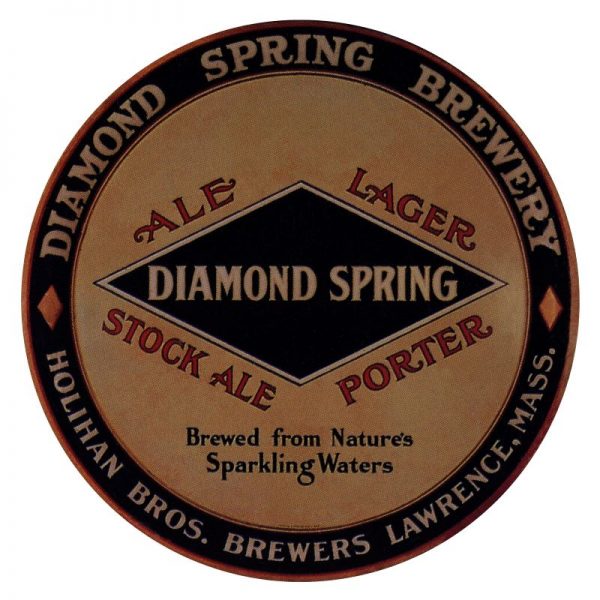Diamond Spring Brewery Collectible NEW Metal Beer Sign: Lawrence ...