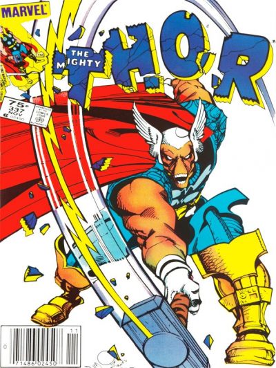Thor 337 Comic Book Collectible Metal Sign: Beta Ray Bill – XL Size 18 ...