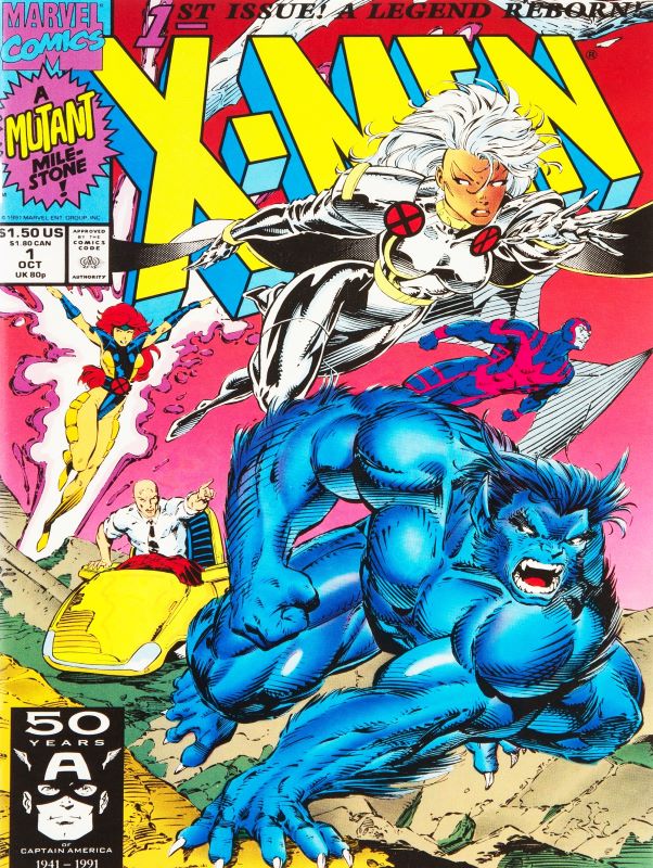 X-Men #1 Comic Book Collectible Metal Sign: Legend Reborn – XL Size ...