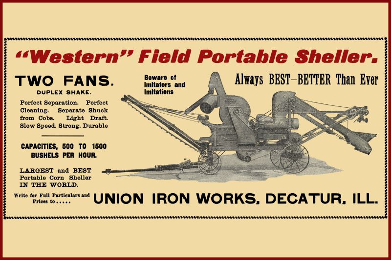 1905 Union Iron Works Collectible NEW Metal Sign 12″ x 18″ USA STEEL LG ...
