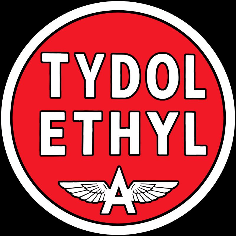 Tydol Flying A Gasoline with Ethyl Collectible NEW Steel Sign: 42 ...