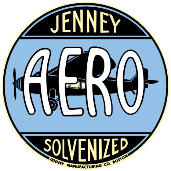 Jenney Aero Solvenized Gasoline Collectible NEW Steel Sign: 28 ...